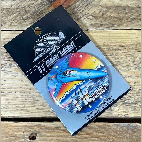 Kidd International | Accessories | F8 Hornet Button 1988 Kidd ...
